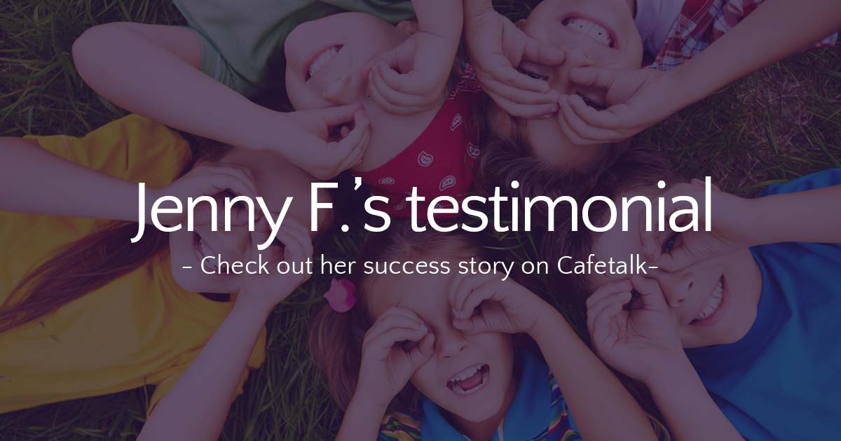Cafetalk Tutor Testimonials: Jenny F., teaching online since 2015